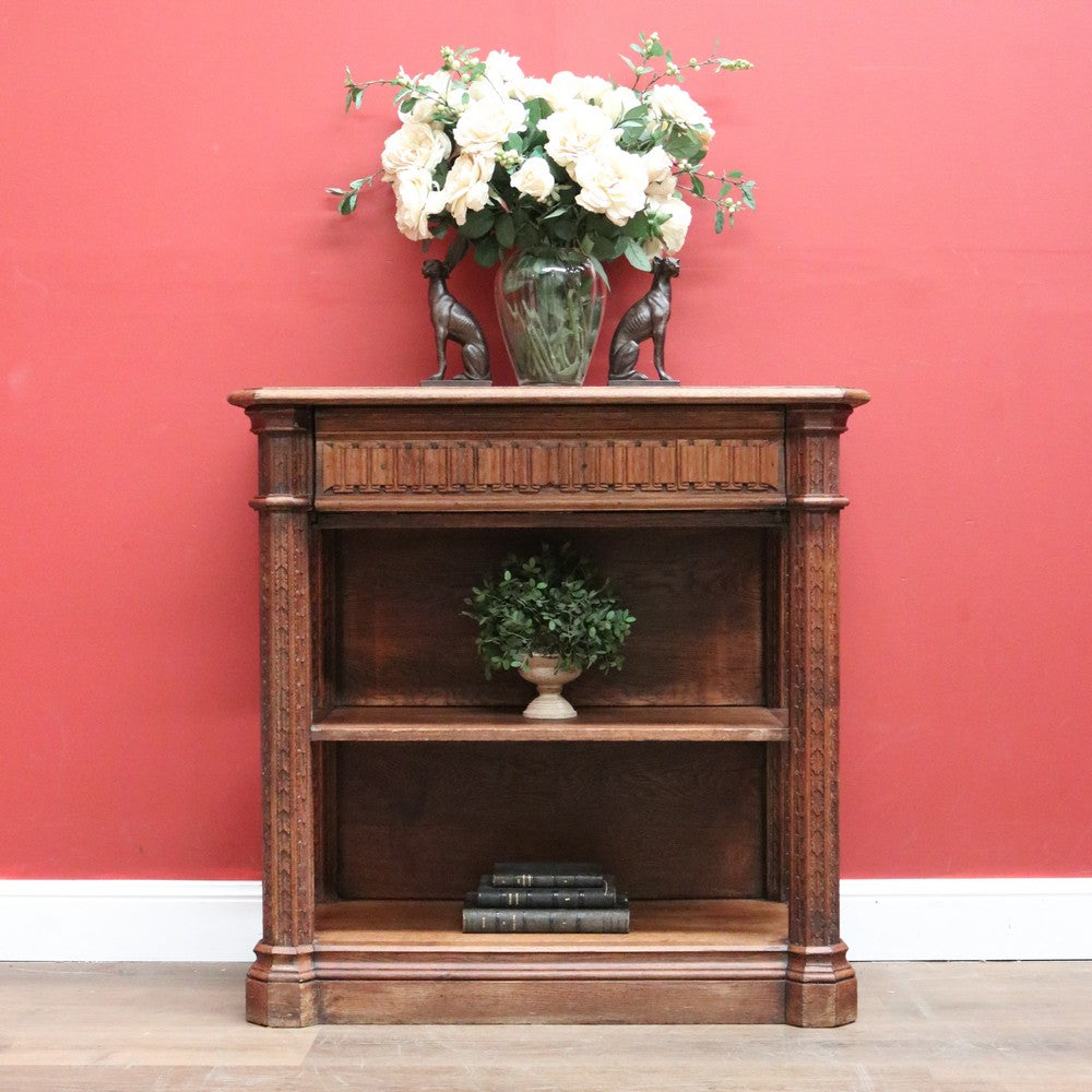 x SOLD Antique Sideboard, Antique French Gothic Church Dumb Waiter Hal ...